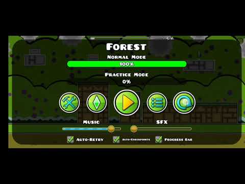 My new level! 'Forest' by SirGumball |Geometry dash 2.11| - YouTube