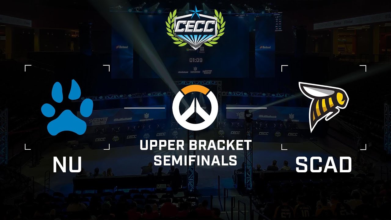 CECC Overwatch Match: NU vs SCAD - YouTube