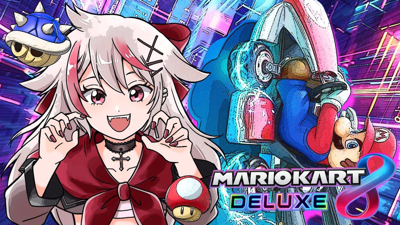 【マリオカート8DX】 SQラウンジ配信‼ with まいさん なきさん かいさん - YouTube