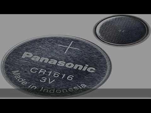 Panasonic CR1616 3V Coin Cell Lithium Battery, Retail Pack of 3 - YouTube