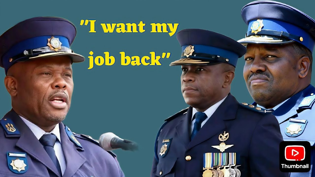 General Sibiya taken national commissioner to court demanding to be ...