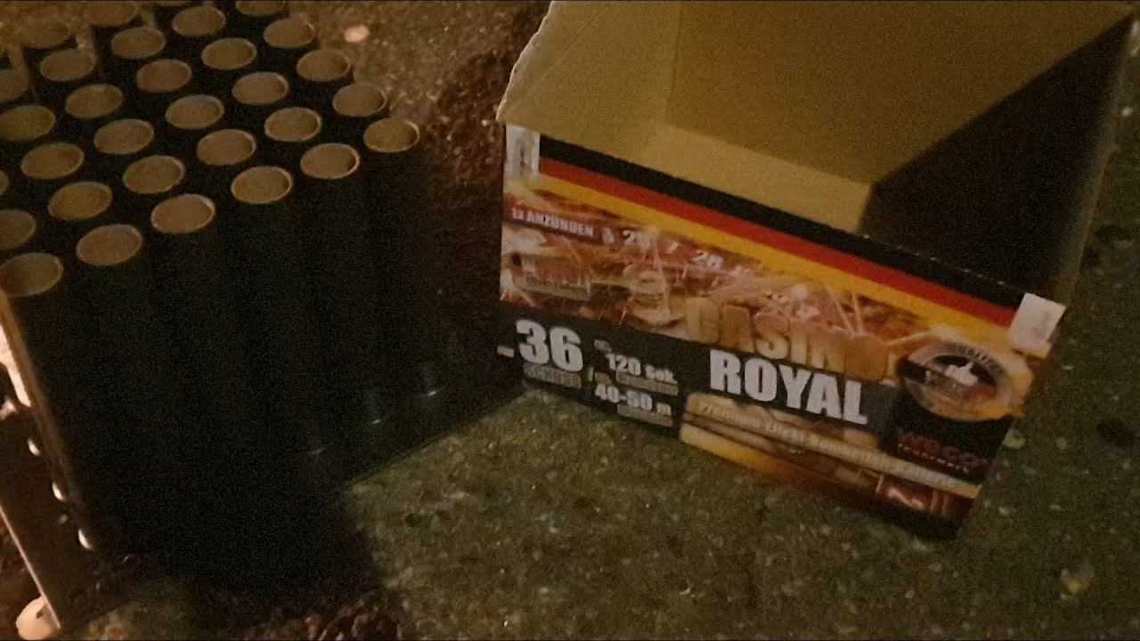 casino royal 36 shots vuurwerk cake Duitsland lidl aldi feuerwerk - YouTube