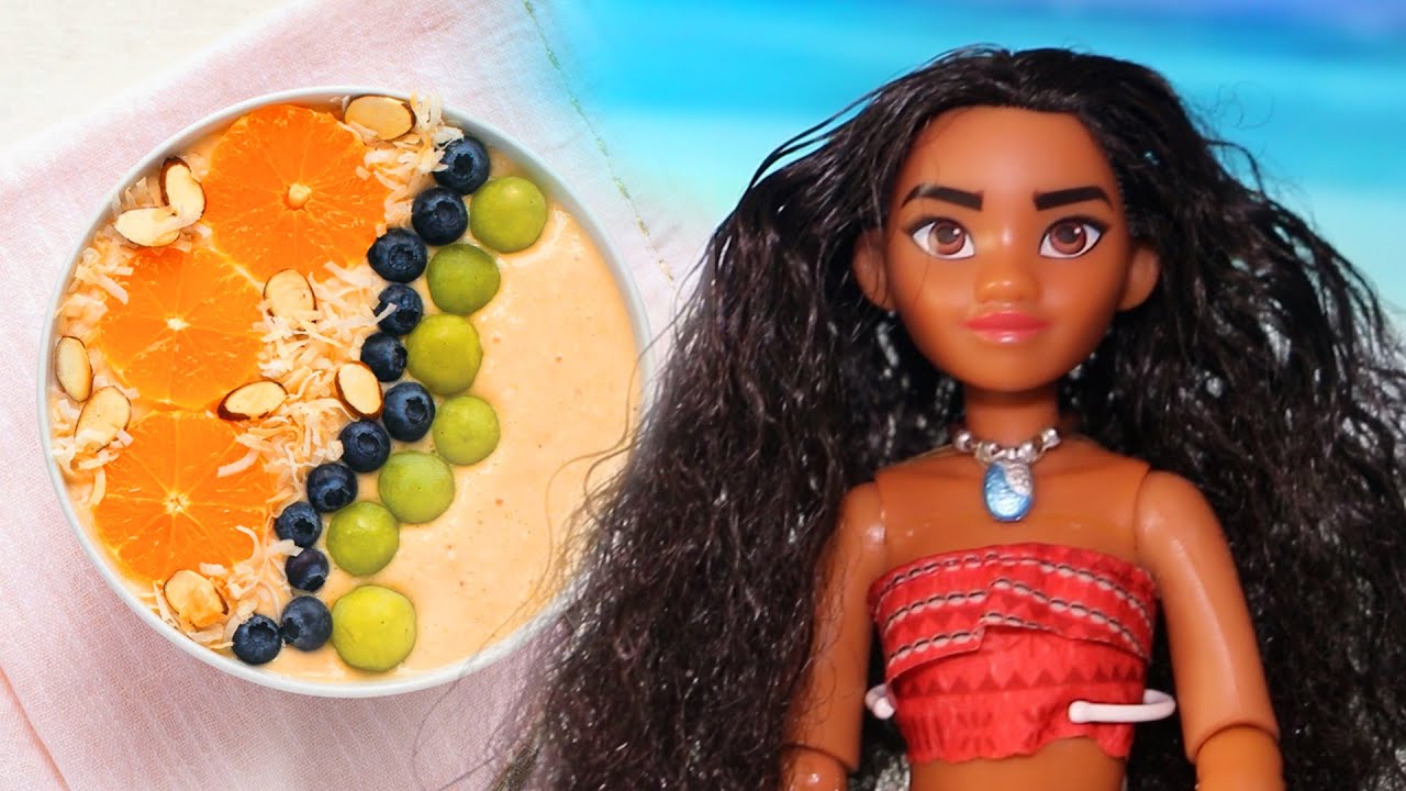 Солнечная похлёбка Моаны (The Disney Princess Cookbook 2021) - YouTube