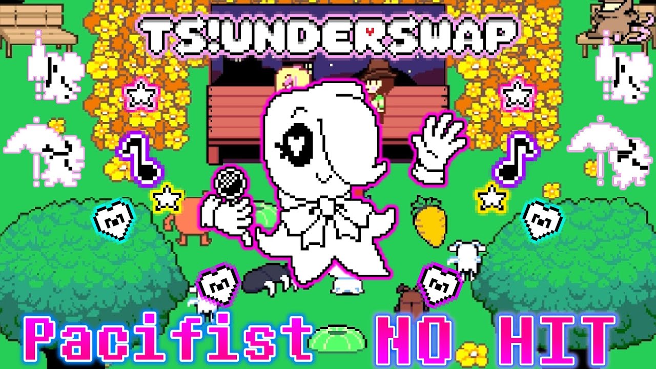 【No Hit!!】TS!UnderSwap Mettalot fight Compassion Route - YouTube