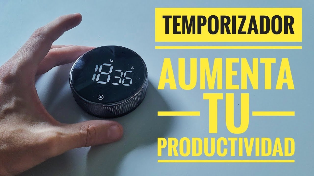 AUMENTA TU PRODUCTIVIDAD CON ESTE RELOJ TEMPORIZADOR IMANTADO - TÉCNICA ...