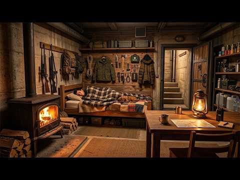 I Spent Days Building a Warm Underground Bunker for Me and My Dog