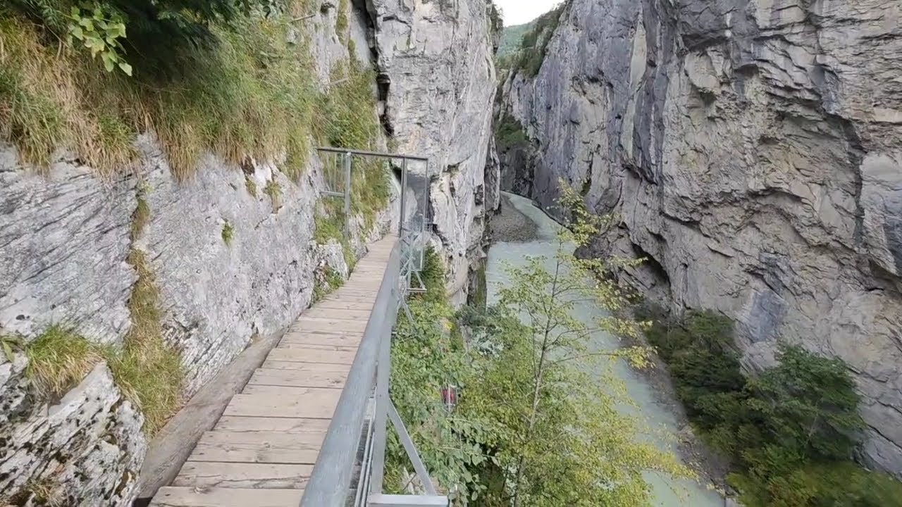 Vlog #204 visit aare gorge and reichenbach falls switzerland🇨🇭OFW FIL🇵🇭 ...