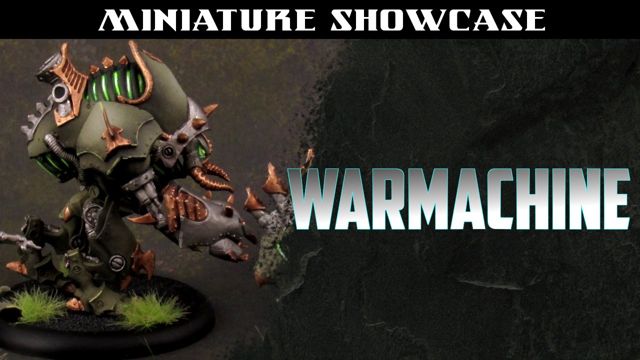 WARMACHINE CRYX MINIATURE LVL 3 - DEN OF IMAGINATION - YouTube