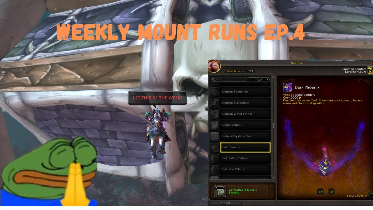 Weekly mount runs Ep.4 (World of Warcraft) - YouTube