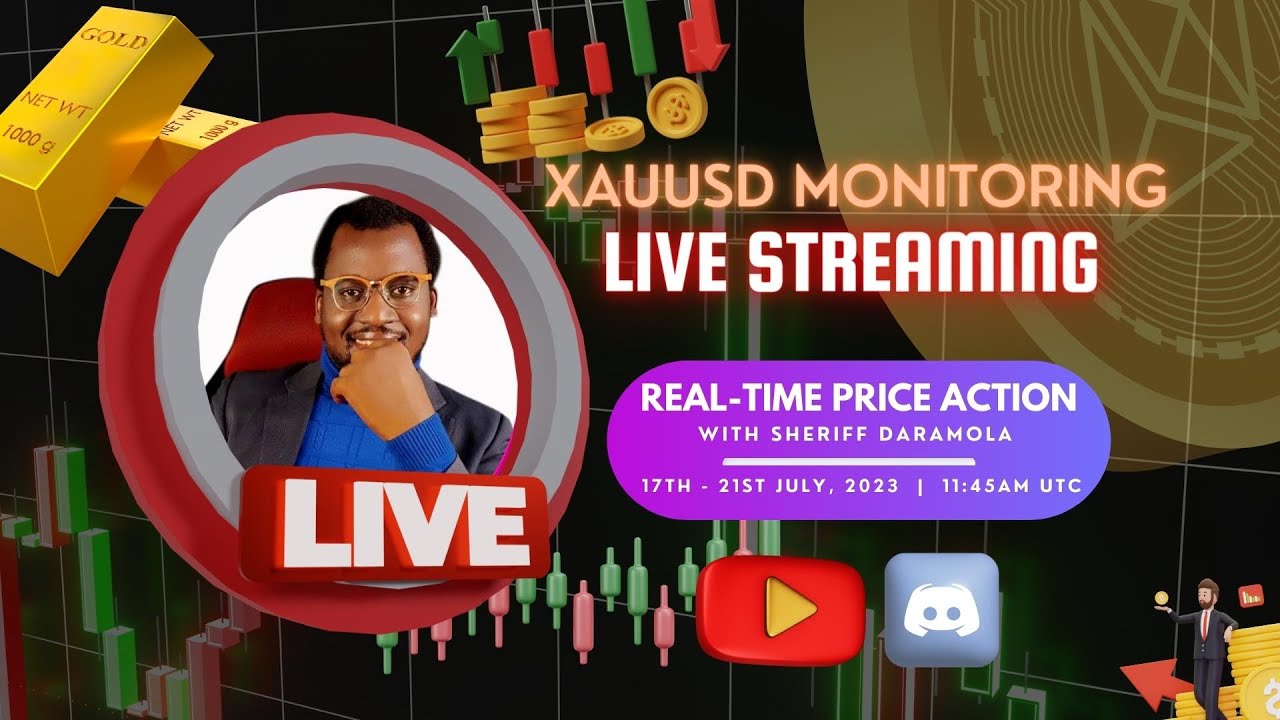 XAUUSD Live Window: Real-Time Price Action Monitoring | July 14, 2023 ...