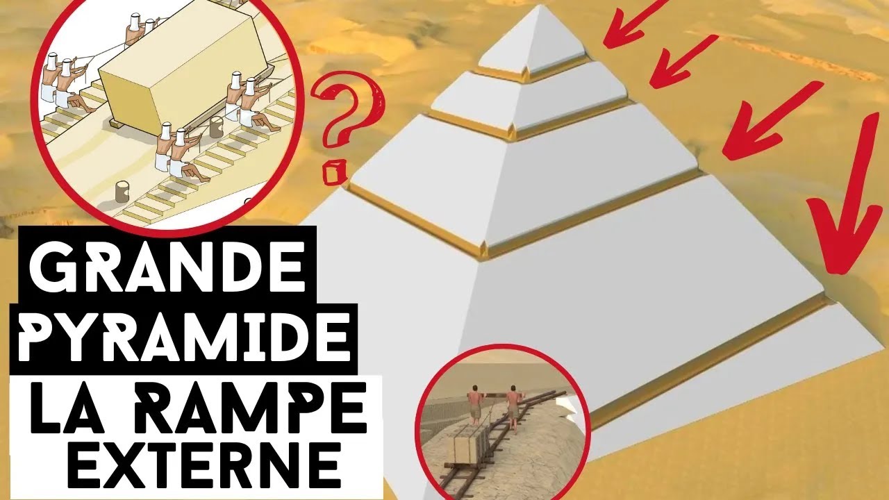 Construction de la Grande Pyramide - Théorie de la Rampe Externe - YouTube