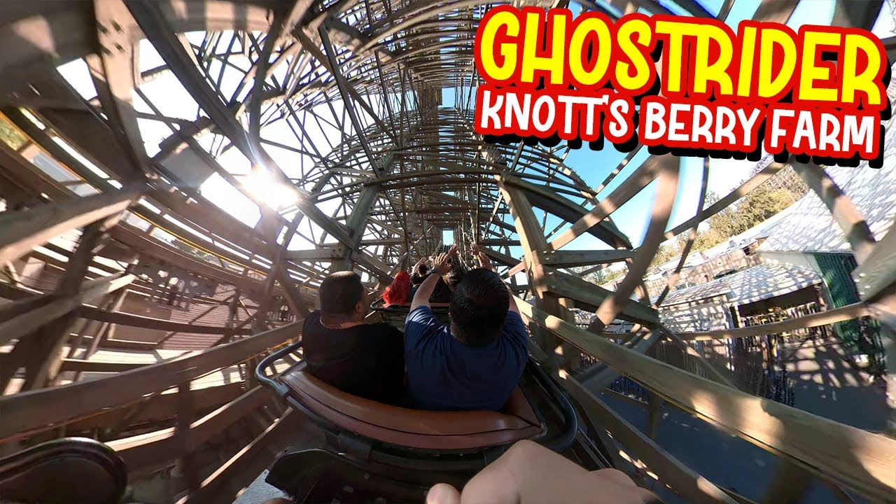 Ghostrider RollerCoaster POV Knott's Berry Farm 2021 - YouTube