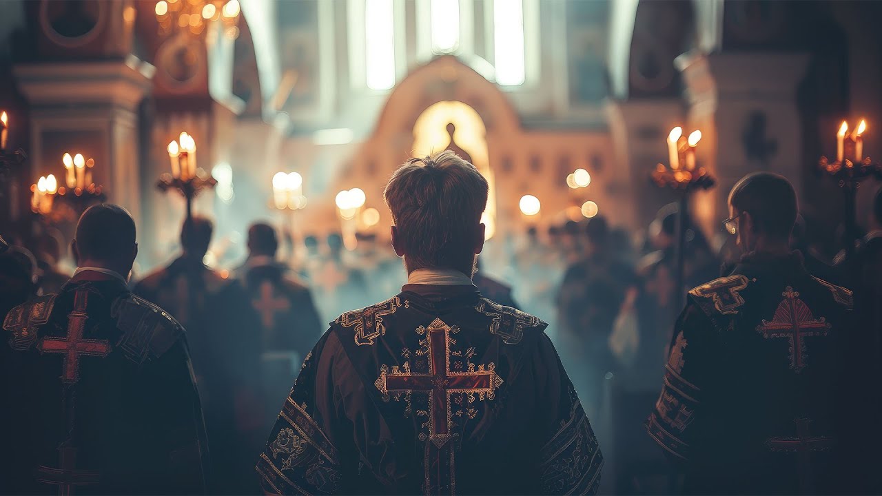 Gregorian Chant | Holy Rosary Prayer Hymn | Orthodox Hymns in Unison 🎶 ...
