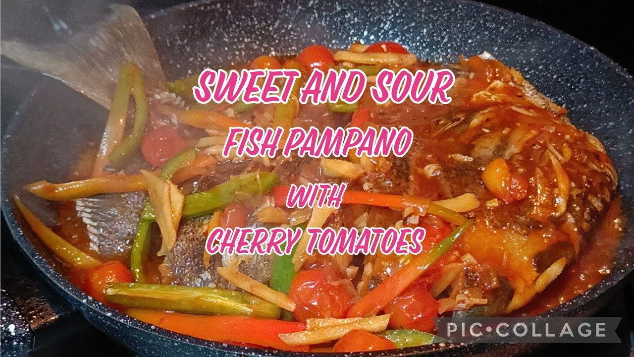 Sweet And Sour Fish Pampano|Simple Recipe|Felly Cooks - YouTube