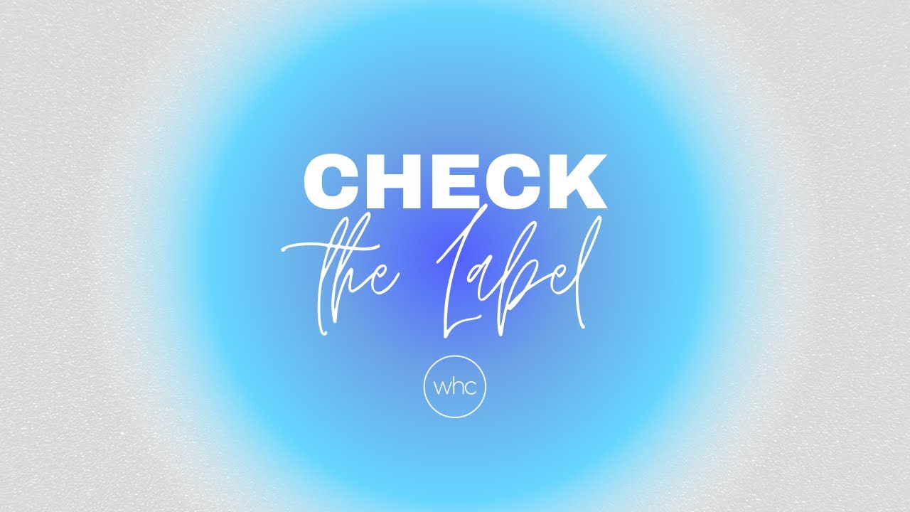 Check The Label | Daniel Isaac | WHC Online - YouTube