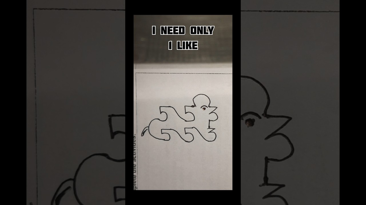 How to draw Dog | Easy Trick | ,with write 5&3 ' #shorts video - YouTube