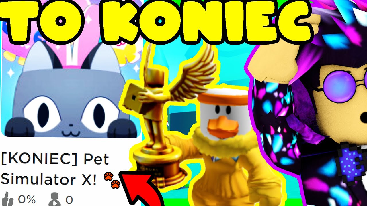 TO KONIEC PET SIMULATOR X! PRESTON OFICJALNIE OLEWA PET SIM X! NIE MA ...