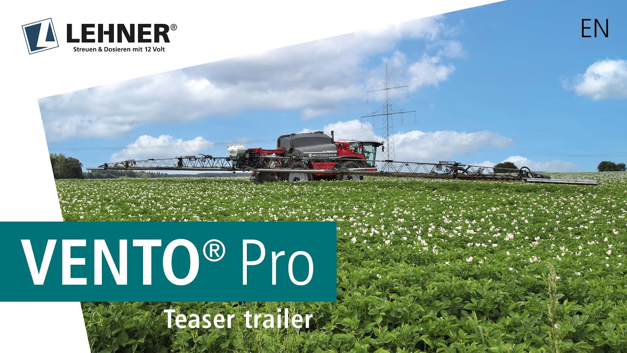 VENTO® Pro - for free mounting on sprayer booms - YouTube