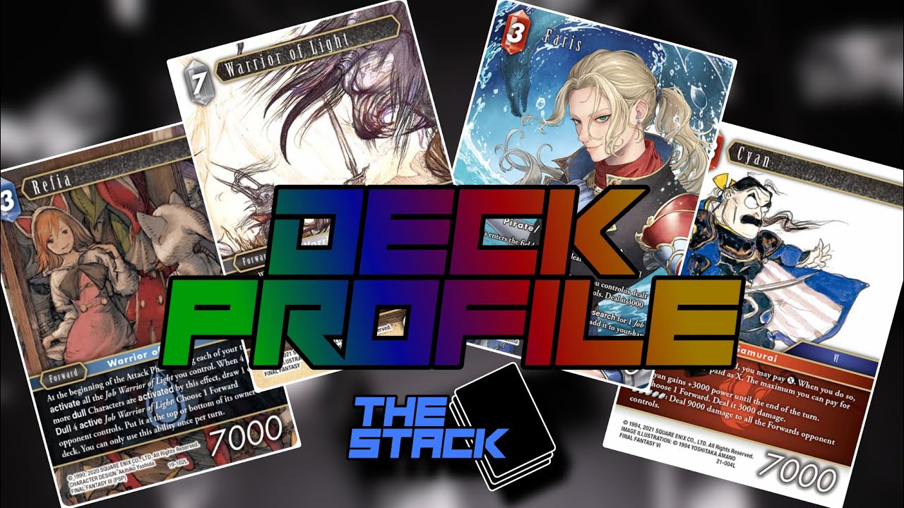 FFTCG Opus 21 | 4E Warriors Of Light | Deck Profile - YouTube