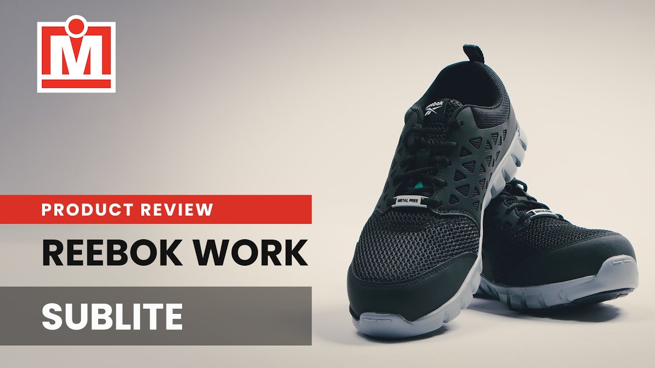 Product Review: Reebok Work Sublite Safety Shoes - YouTube