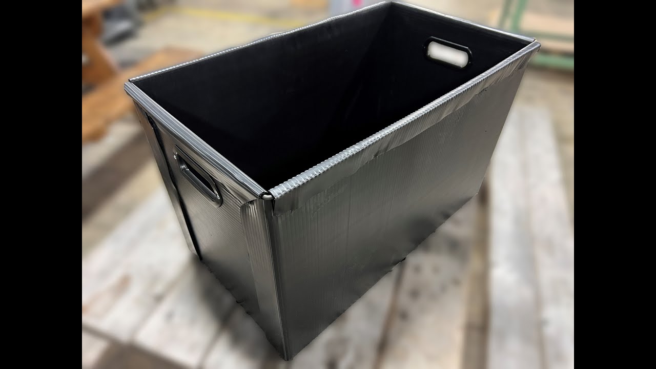 Tote with Vent Holes & Handles - Amatech Inc - YouTube