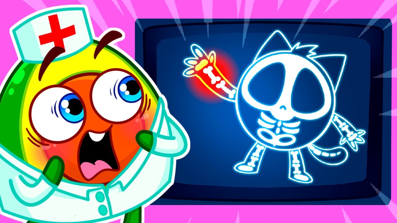 X-RAY In The Hospital 👨‍⚕️ Mommy I Got A BOO BOO | Kids Songs and ...