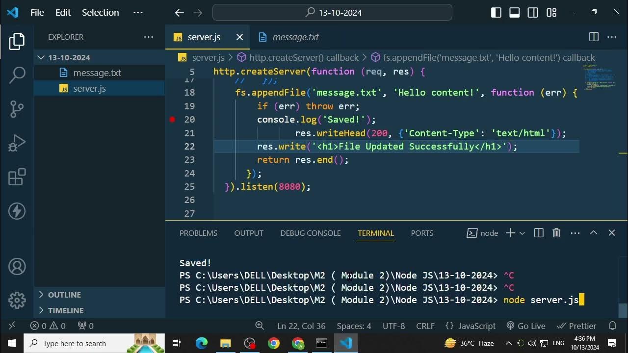 Node file system,URL Module,NPM - YouTube