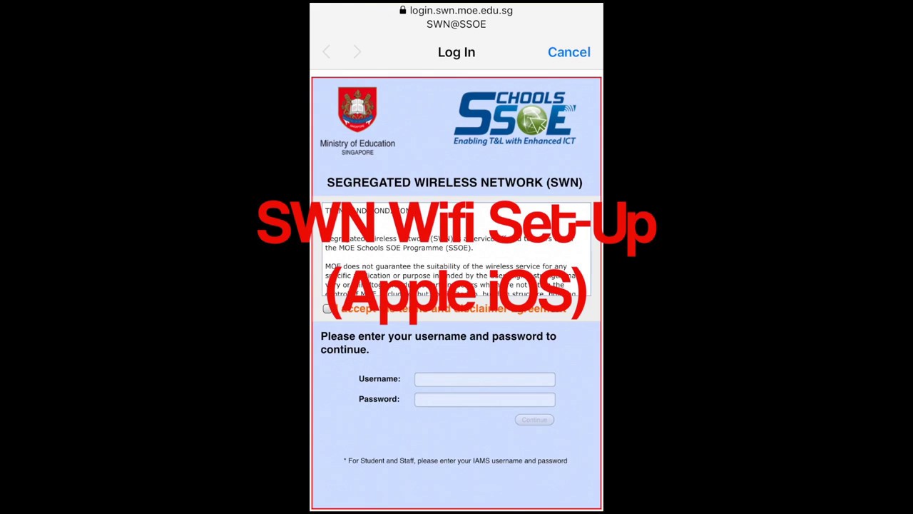 [SWN Wifi] iOS Tutorial - YouTube