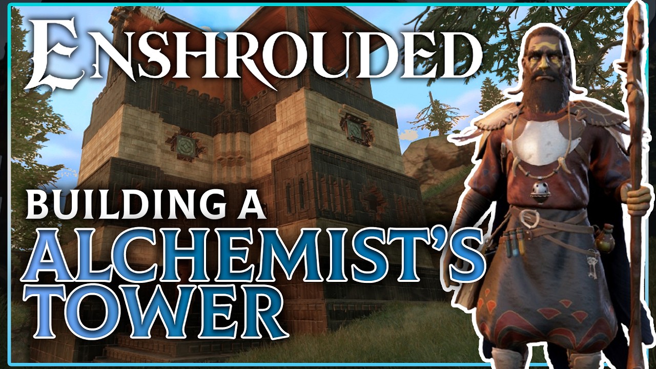 Enshrouded: Building Alchemist's Tower - YouTube