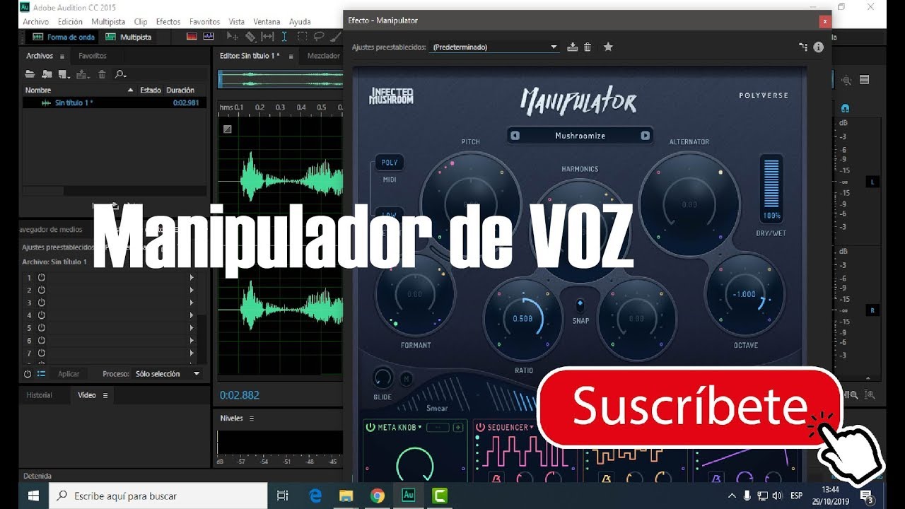 MANIPULATOR El Plugin de manipulación que trasforma la voz (PARA ...