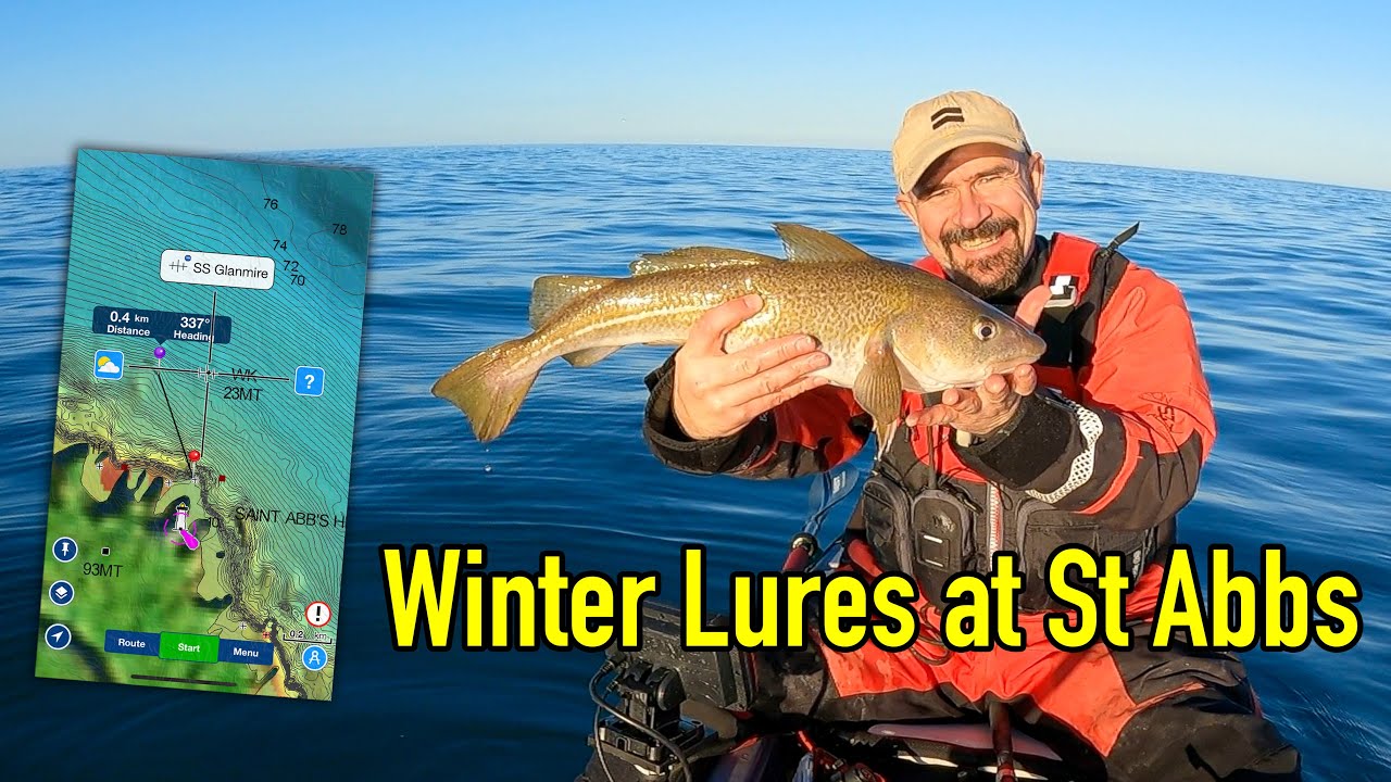 Fishing an Inshore Wreck at St Abbs - Kayak Sea Fishing UK - South East ...