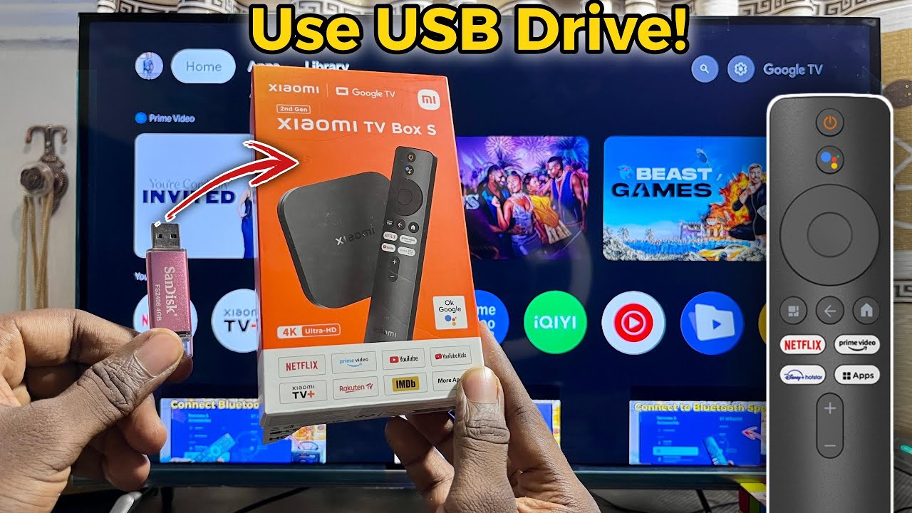 Xiaomi TV Box: How to Use a USB Drive - YouTube