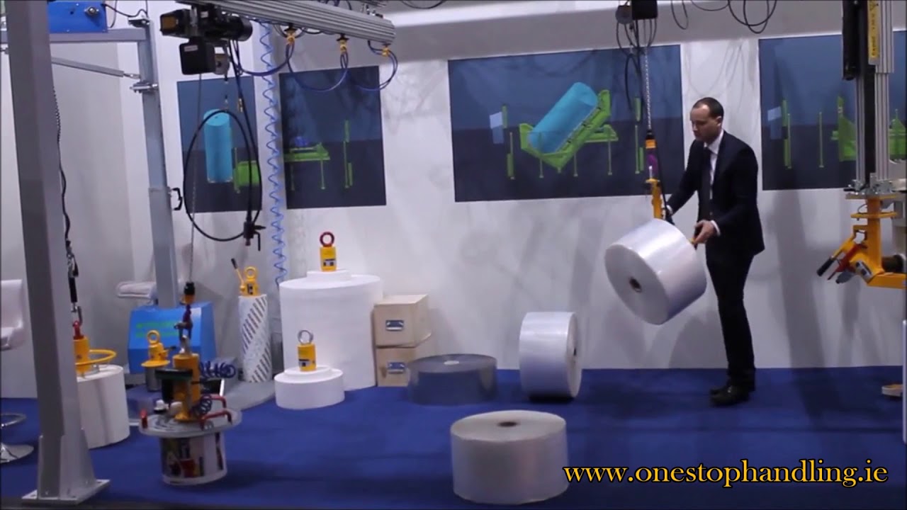 One Stop Handling - Reel Rotator - YouTube