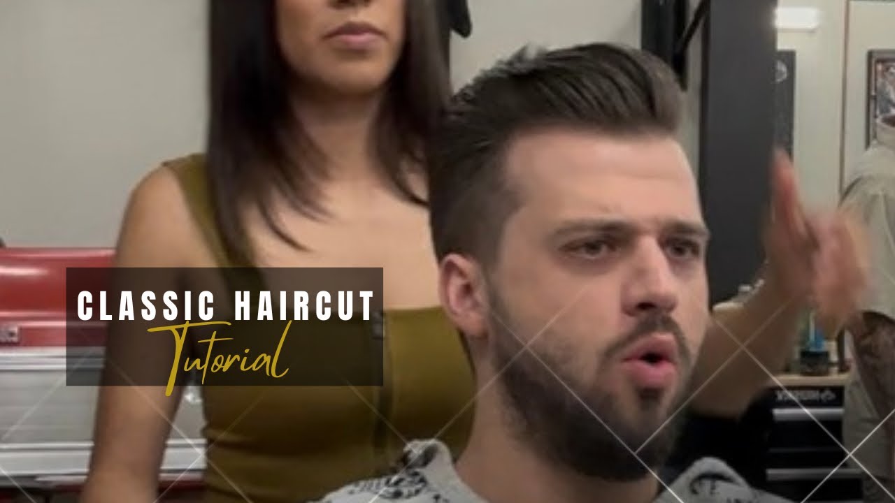 Beginner barber tutorial / How to do a basic haircut - YouTube