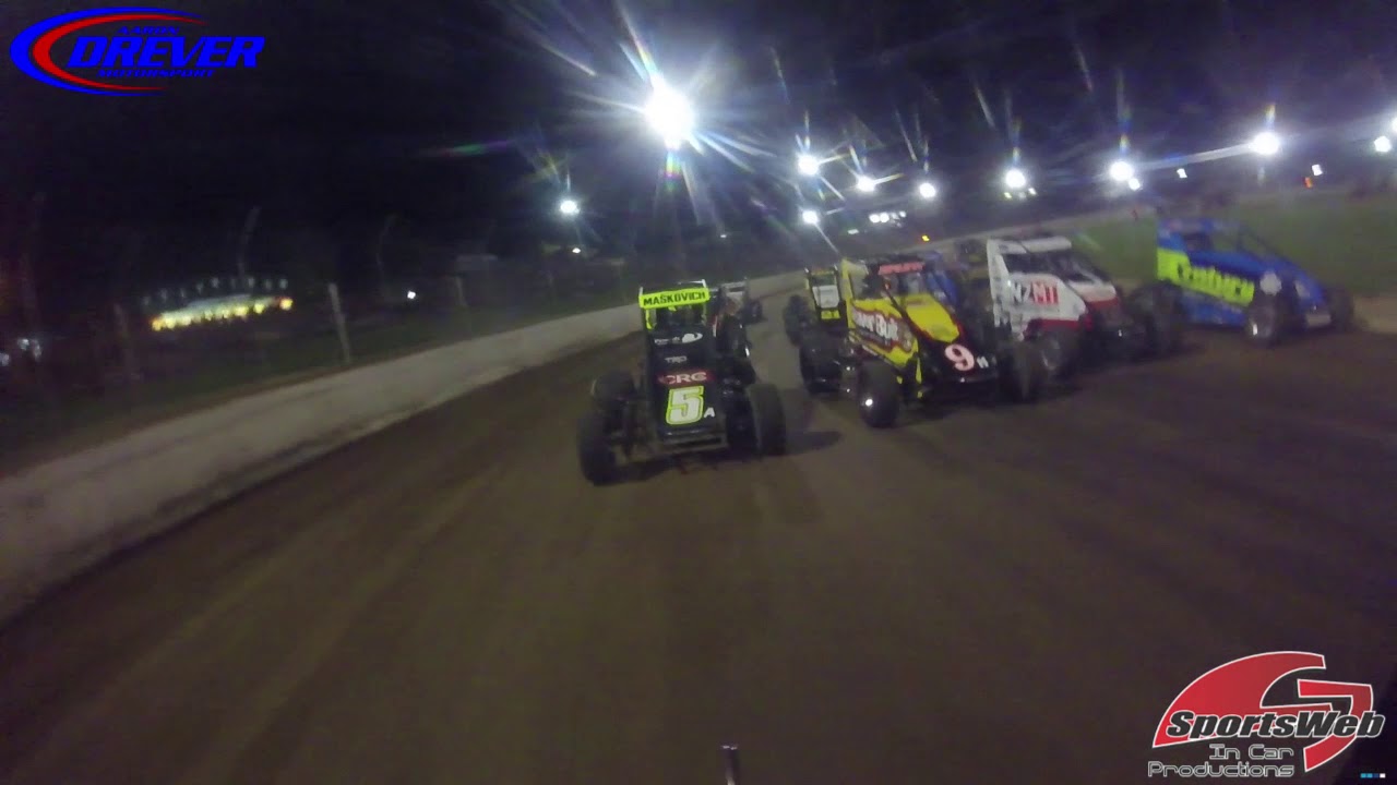 31A Midget, Daniel Thomas, NZ Champs, Huntly Speedway, 28-01-18 - YouTube