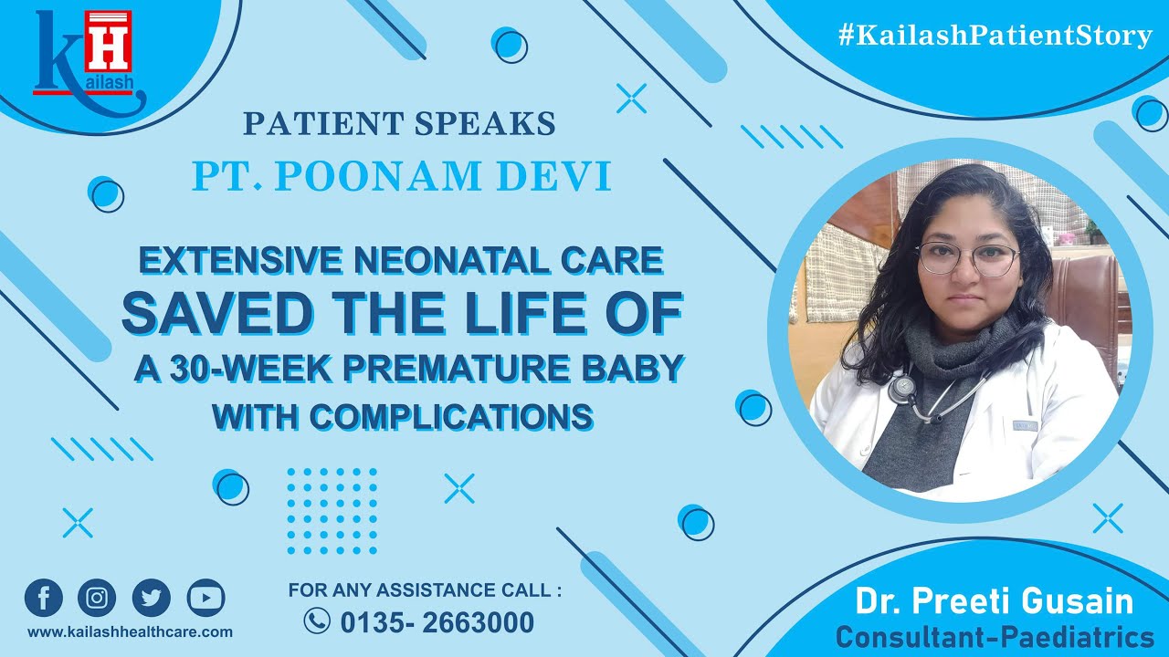 Expert Neonatal care by Doctor saved life of a premature baby born in ...