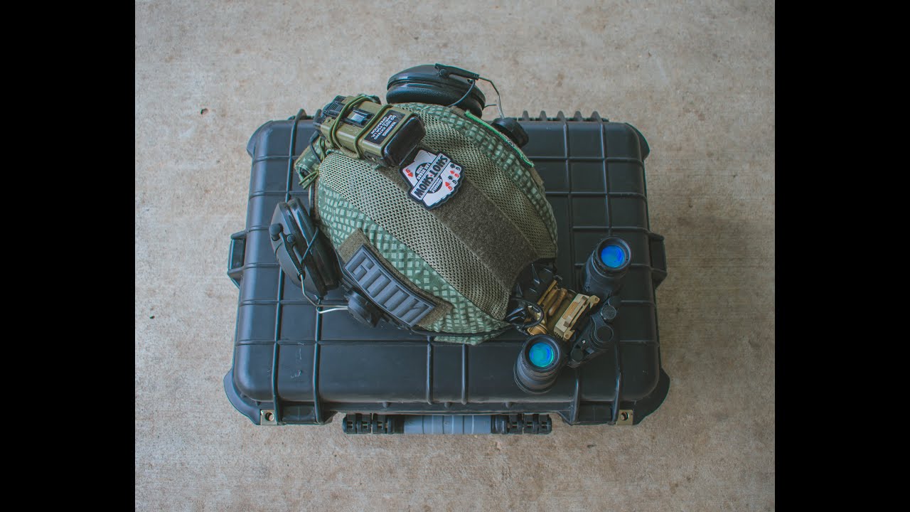 DTNVG Team Wendy Night Vision Helmet Setup - YouTube