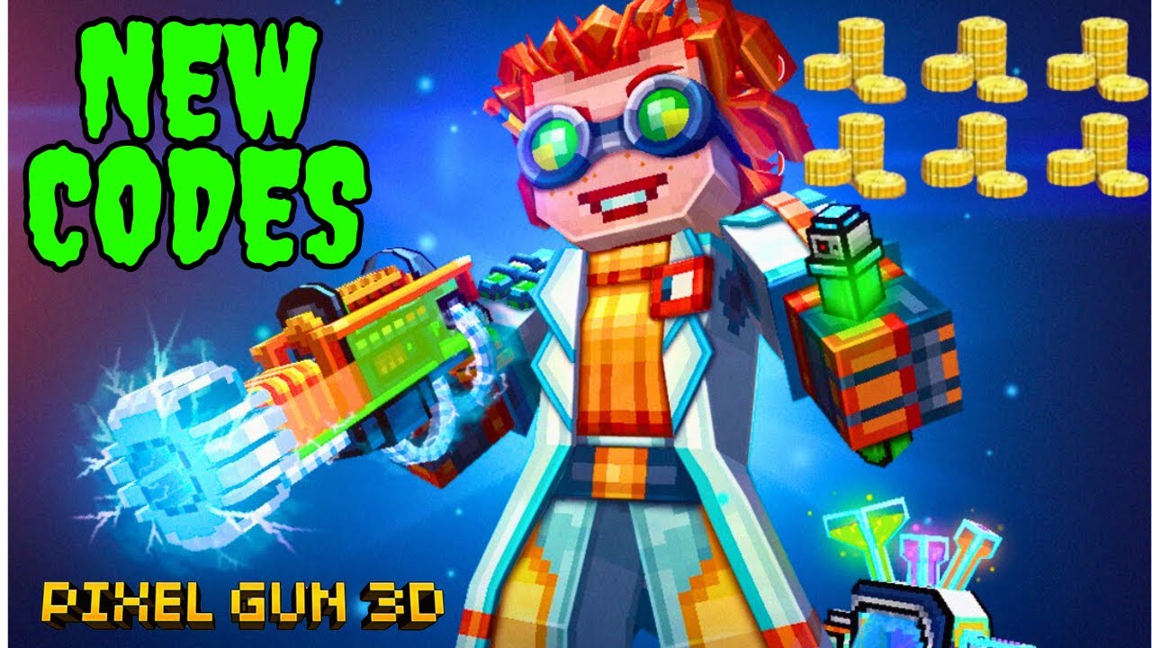 9 NEW UPD⚠️ PIXEL GUN 3D CODES PROMO CODES 2024 - PIXEL GUN 3D CODES ...