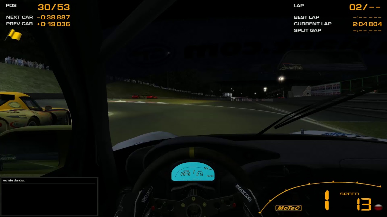 24h Spa GTR2 (3h race Porsche 911 rs) - YouTube