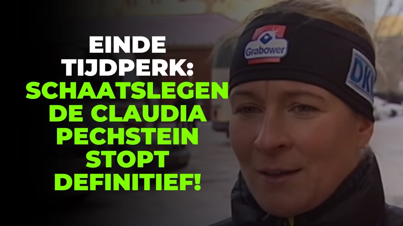 Einde van een tijdperk: schaatslegende Claudia Pechstein (53) stopt er ...