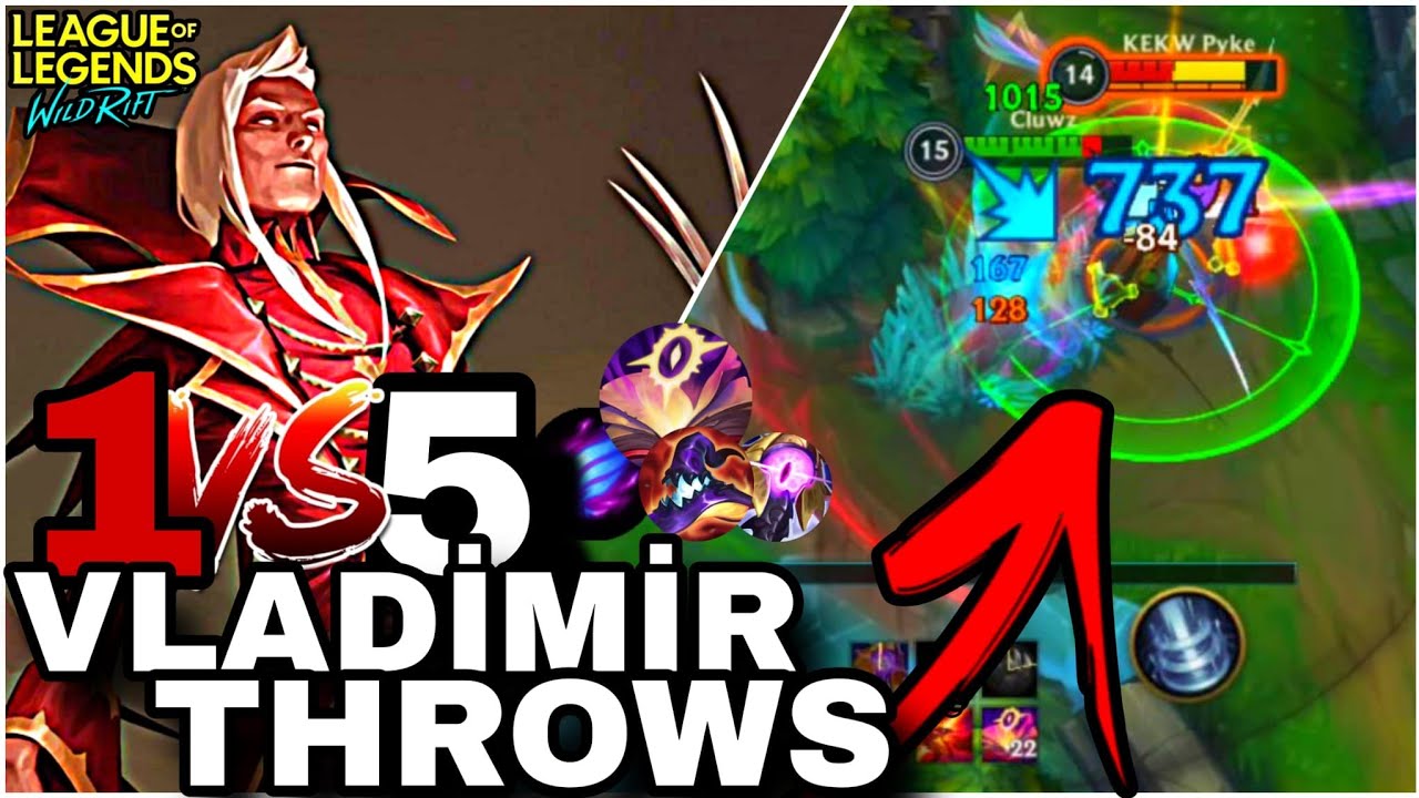 Wild Rift Vladimir One Shot Combo (Season 11) - YouTube