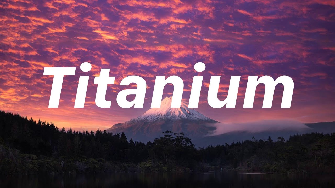 David Guetta, Sia - Titanium (Lyrics) - YouTube