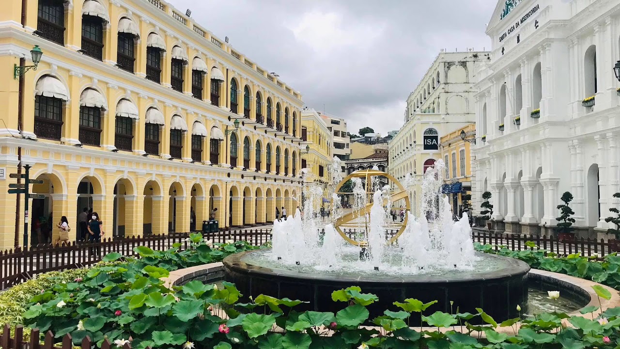 SENADO SQUARE/Largo Do SENADO Macau - YouTube