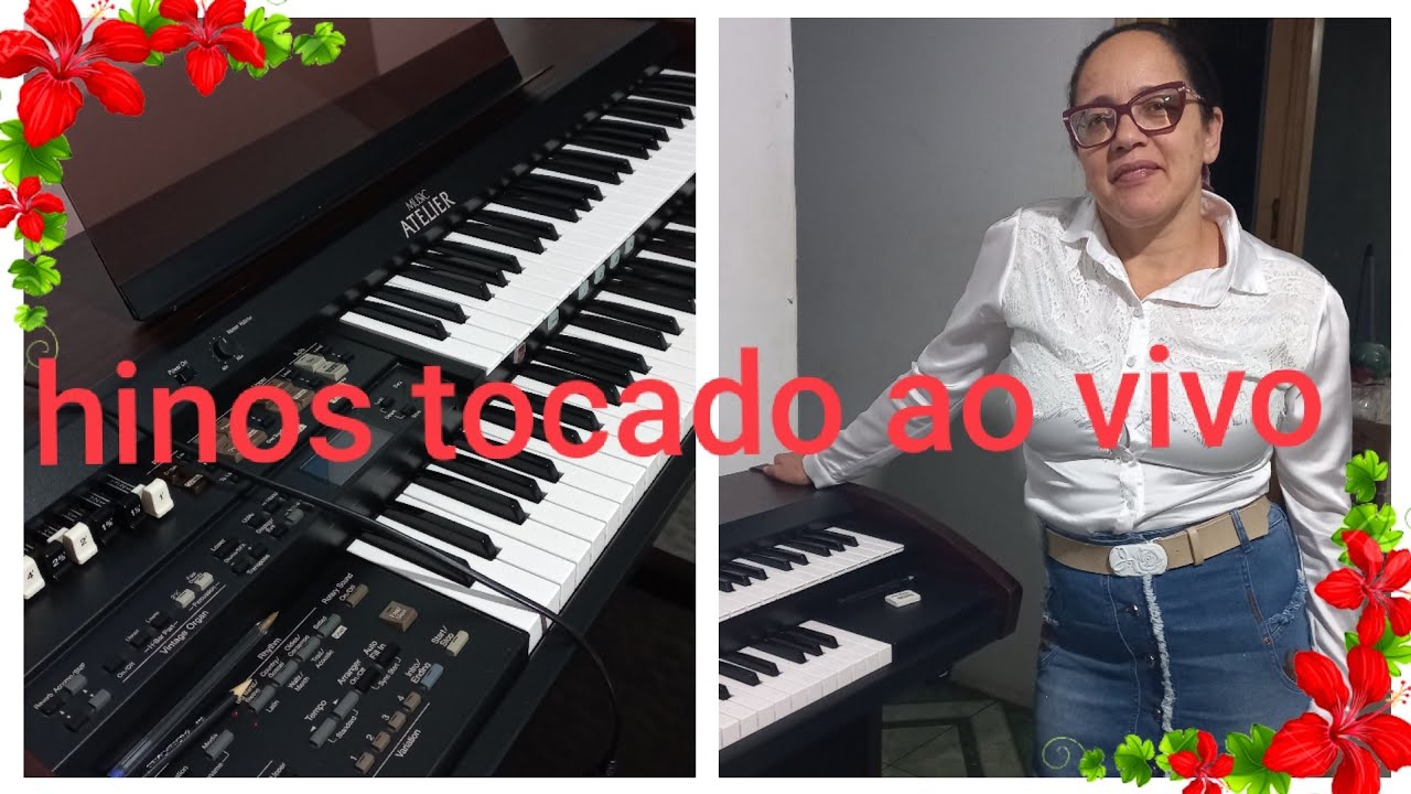 hinos ccb tocado no órgão Roland At 75 hinos ...