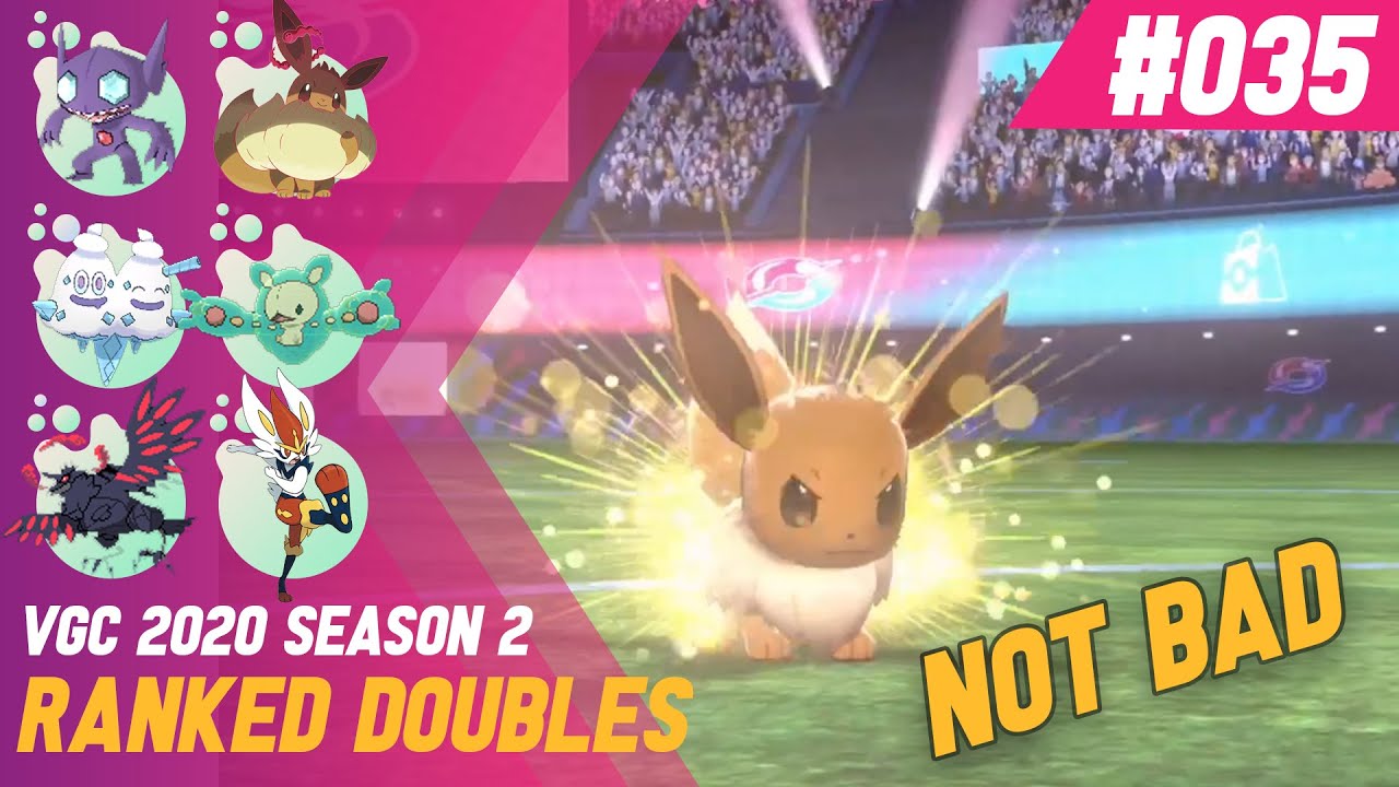 G-MAX Eevee action! VGC Ranked Doubles - Pretty good damage - YouTube