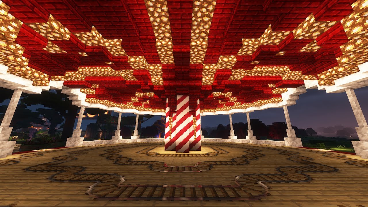 I Built a WORKING Carousel in Minecraft! 🎠 - YouTube