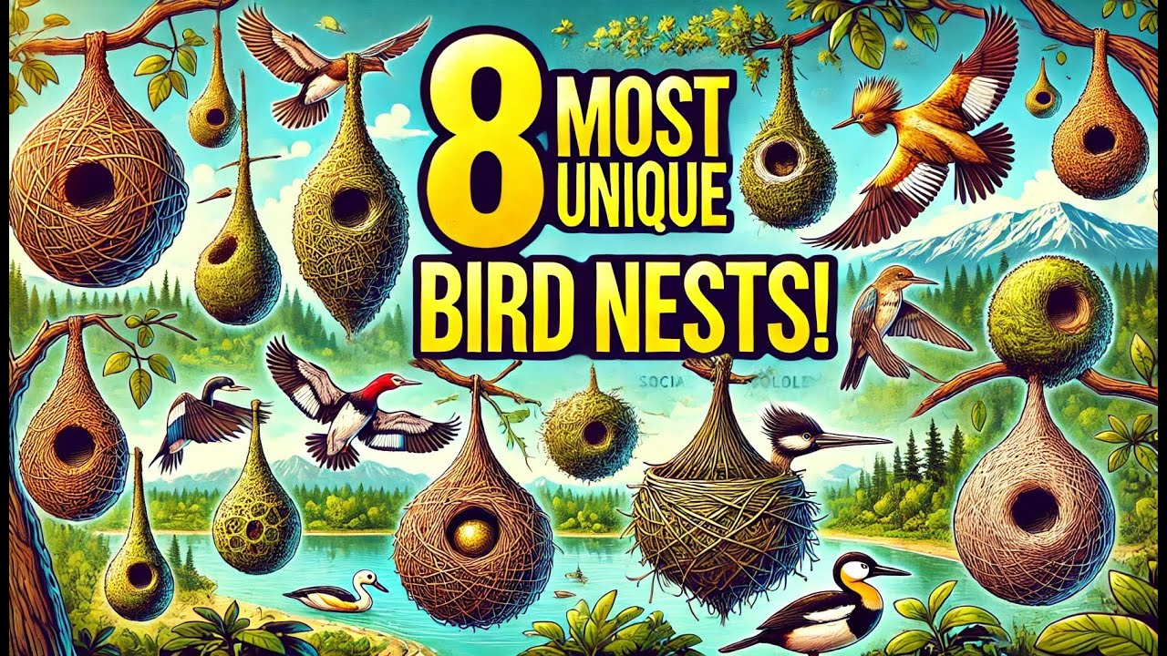 "8 Most Amazing and Unique Bird Nests You Won’t Believe Exist!" - YouTube