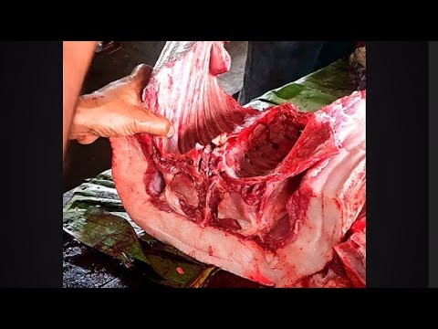 Selling Fresh Local Pig Meat To Customers ₹450/kg // Best Quality Pork ...