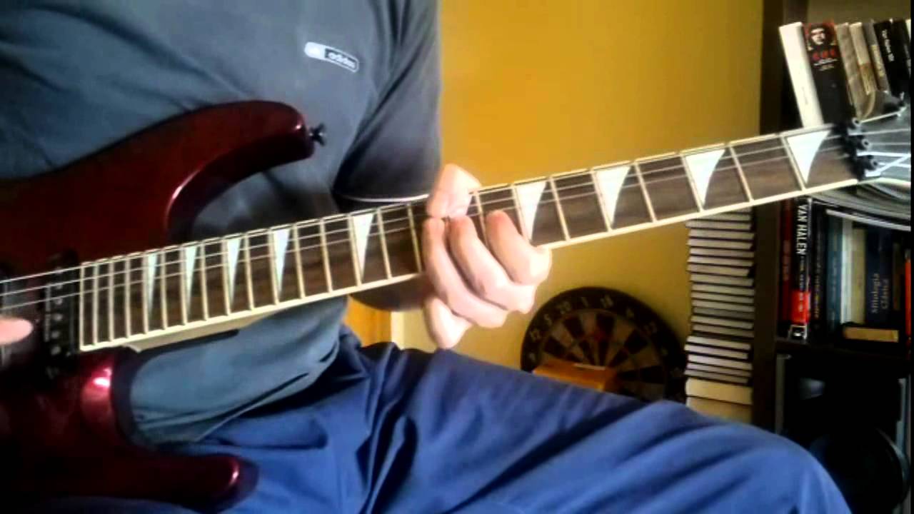 Van Halen - Humans being Solo Tutorial - YouTube