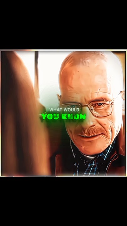 "I AM NOT IN DANGER, I AM THE. DANGER"- Walter white (breaking bad) edit. - YouTube